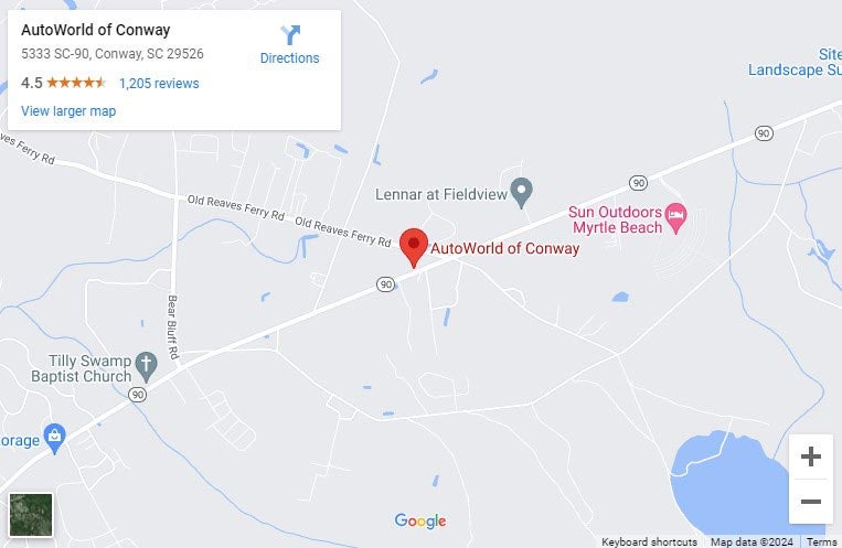 Used Car Dealership in Conway, SC | AutoWorld of Conway